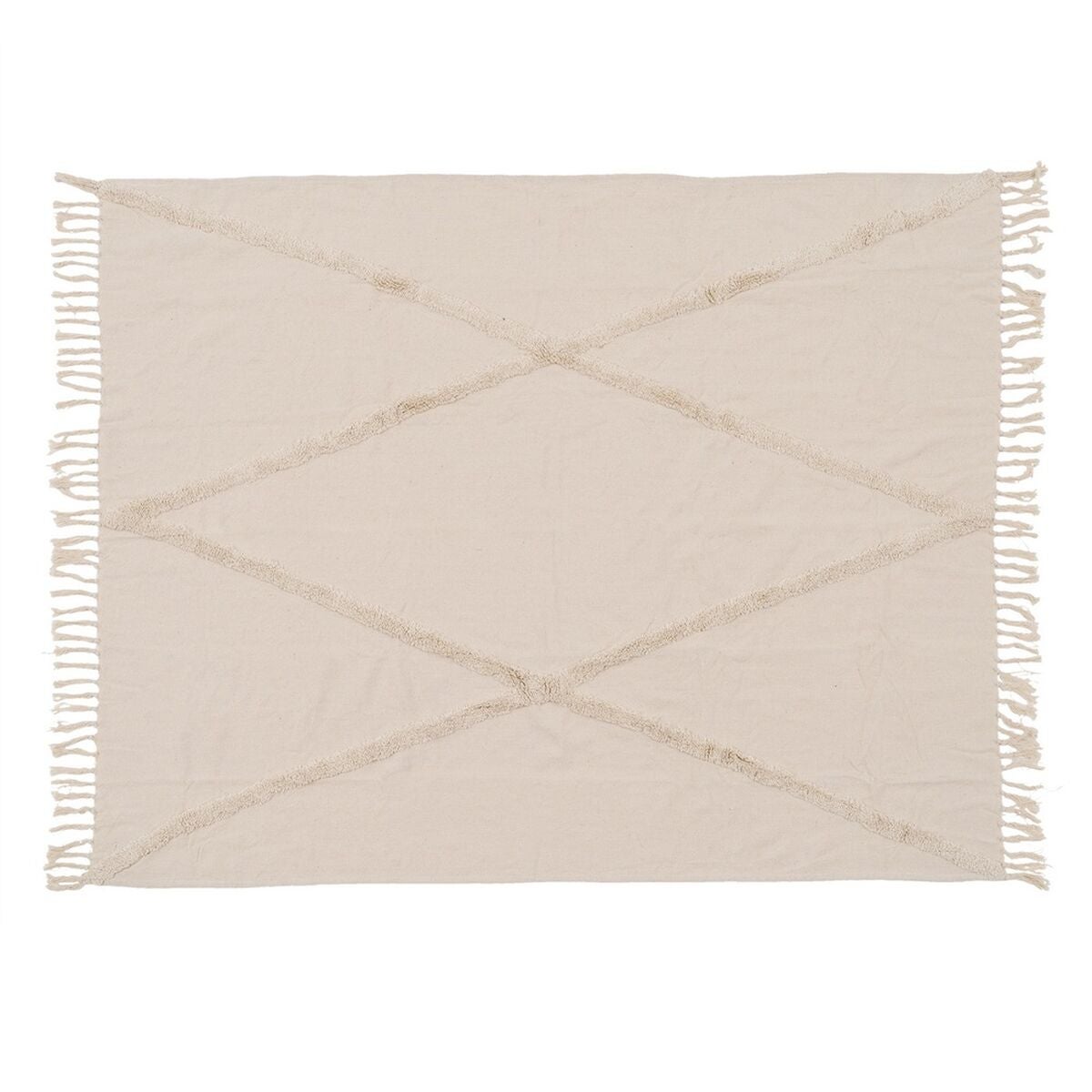 Couverture Beige 125 x 150 cm | Leroy Merlin