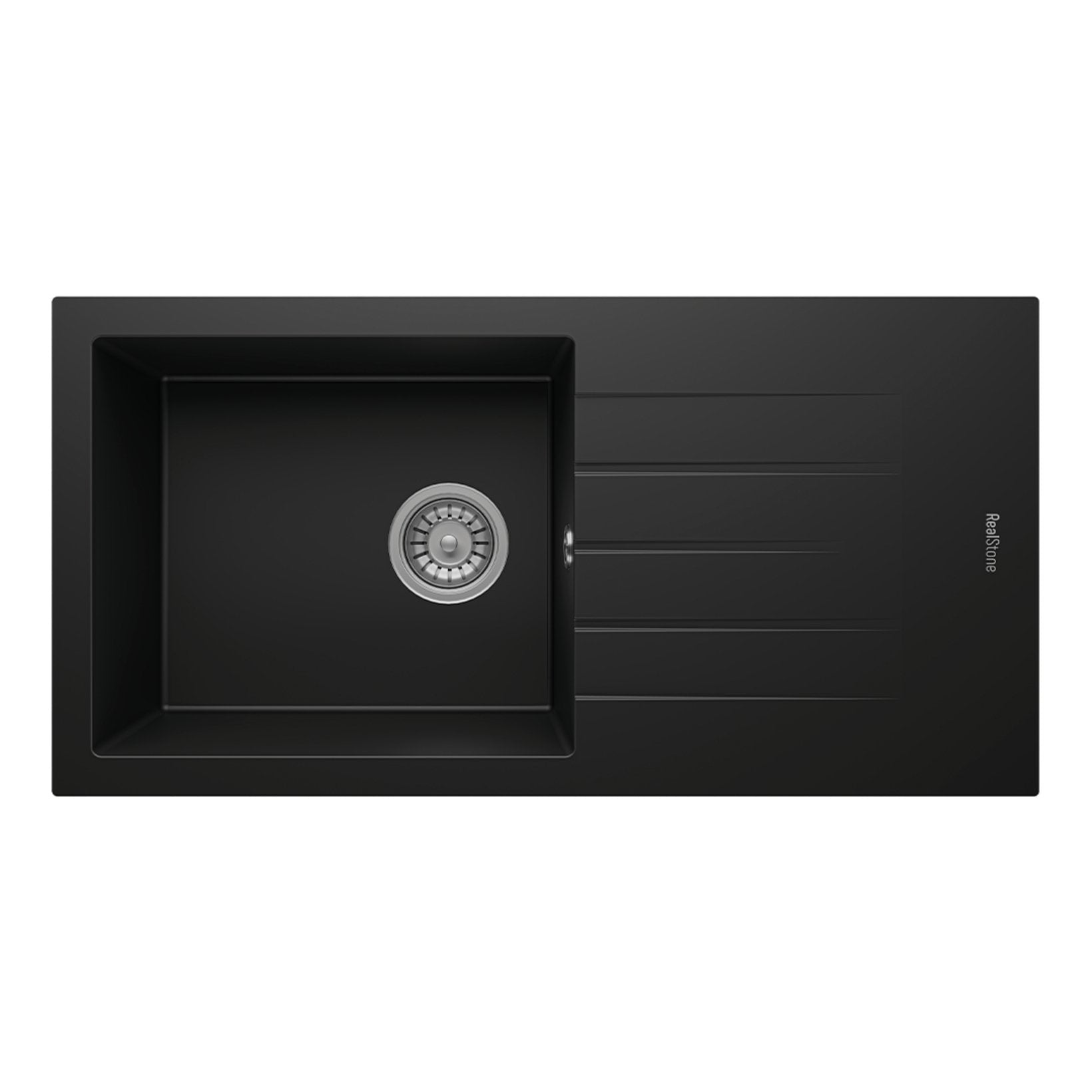 Fregadero Realstone Cocina Negro Incluido con accesorios | Leroy Merlin Fregadero Realstone Cocina Negro Incluido con accesorios | Leroy Merlin