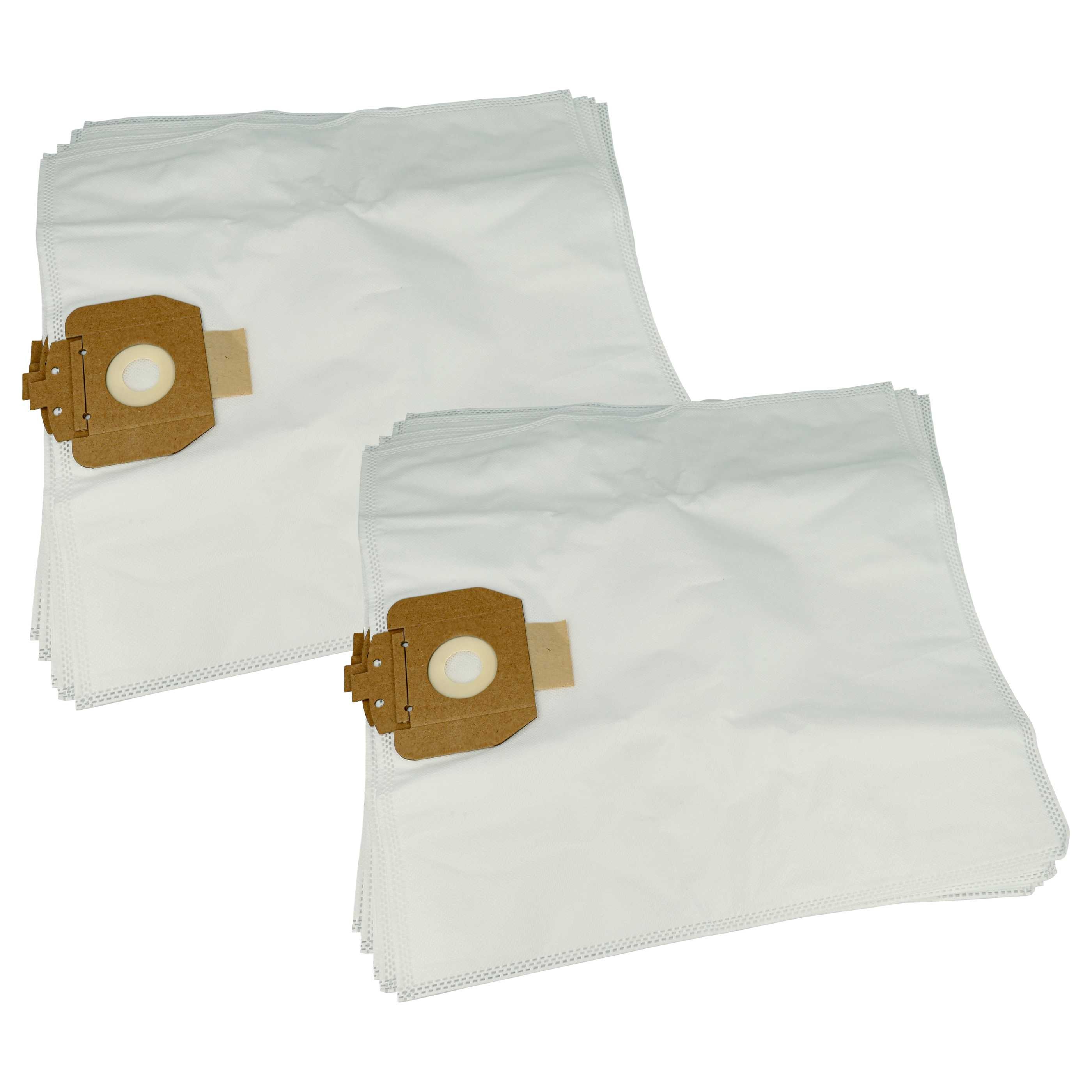 Vhbw 10x Sacs compatible avec Diversey Taski Carry Vac, Hurricane, Cool ...