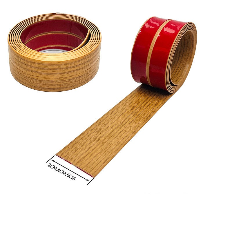 Bande de chant en PVC, bande de chant auto-adhésive pour parquet, bande ...