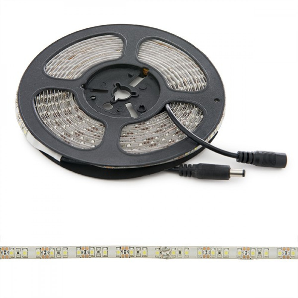 Tira de 600 LEDs 48W 2.400Lm SMD3528 12VDC IP65 x5M 40.000H [PL219006G]-Verde | Leroy Merlin