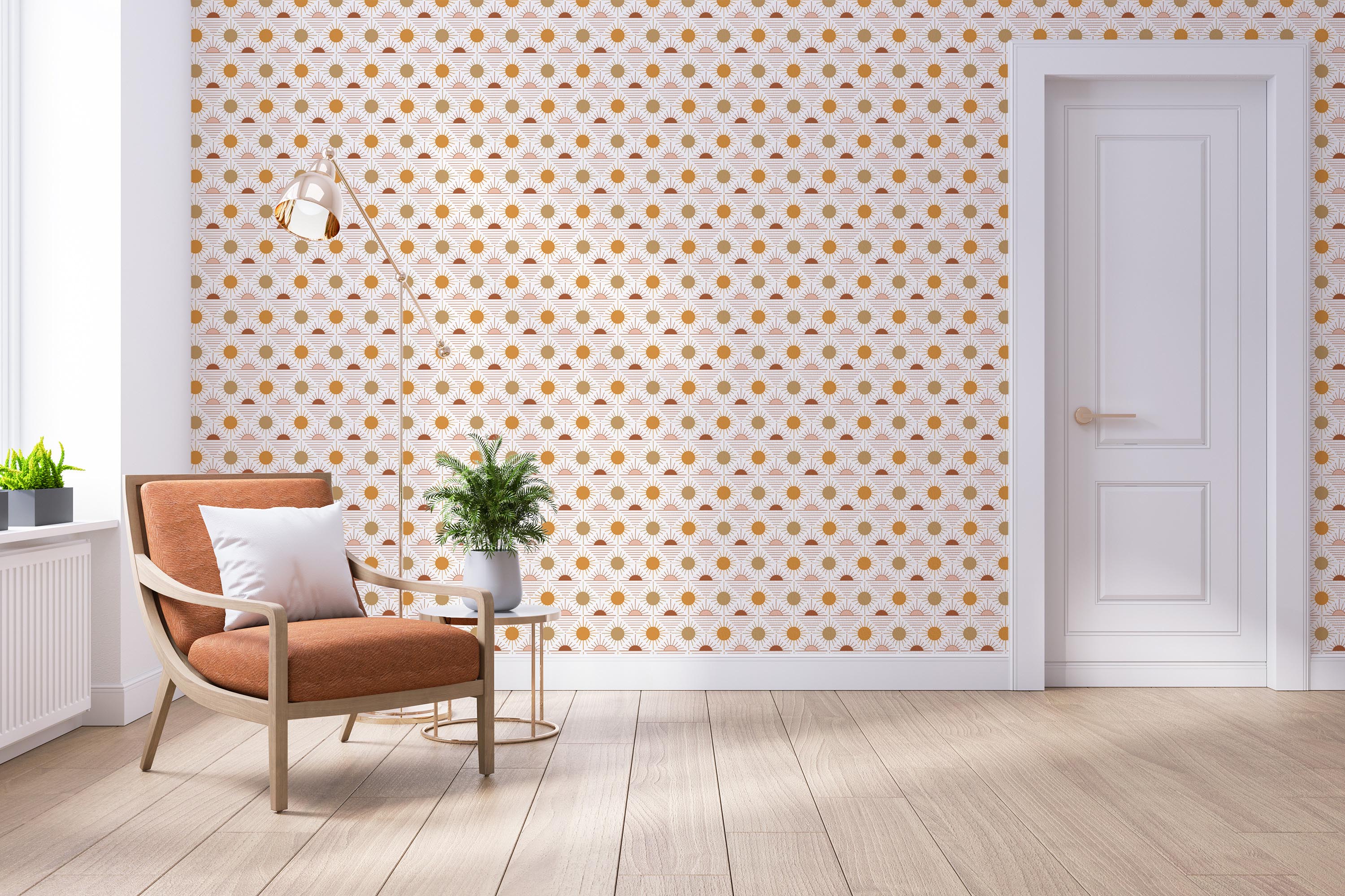 Sun-Drenched Bohemian Dreams Wallpaper | Leroy Merlin