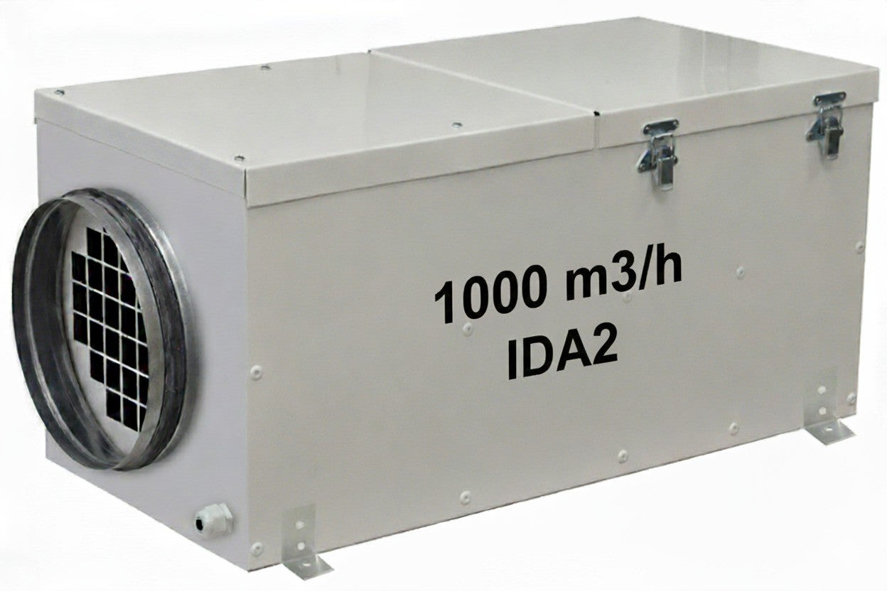 Caja de Filtración SLIMFILTER EC 3 6 1000 250 F6 F8 IDA2 1000 m³/h ...
