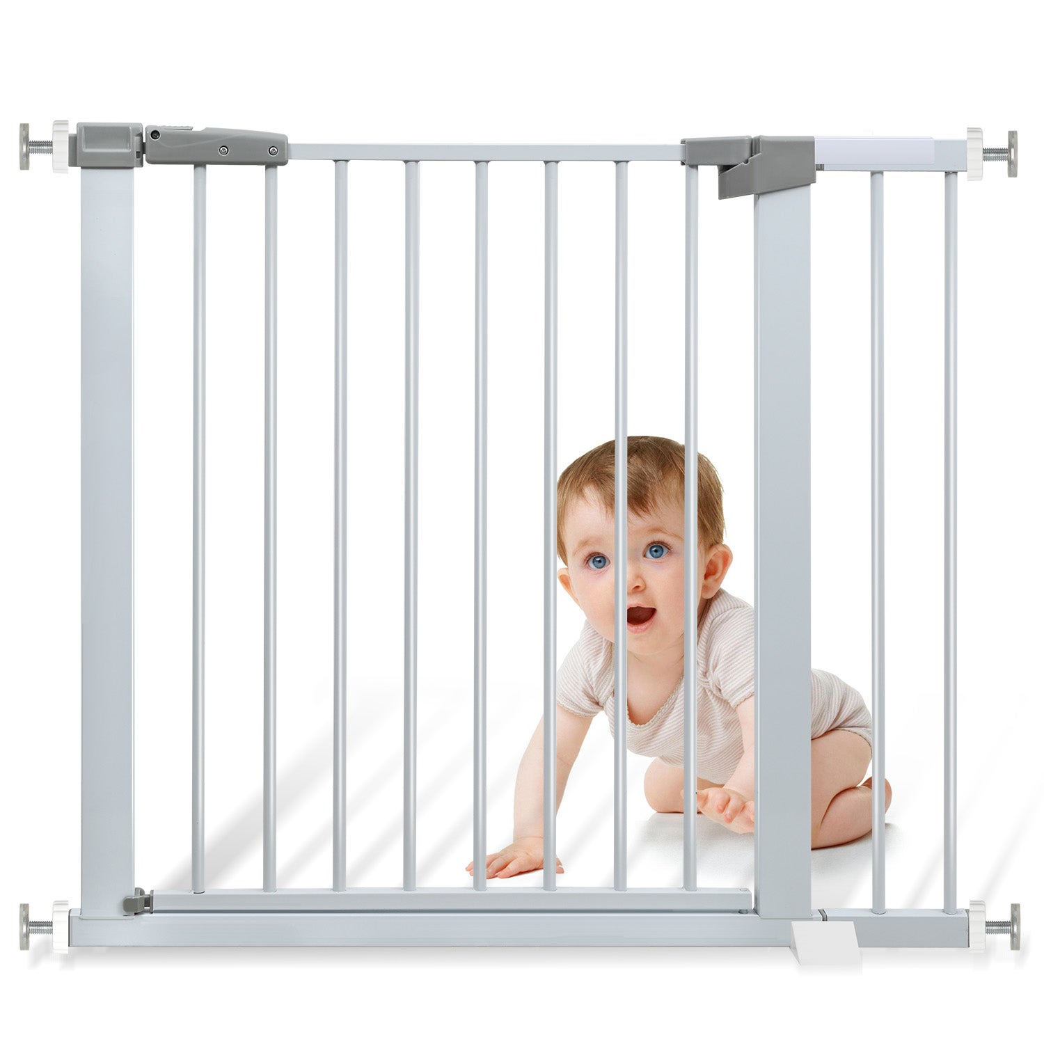 Cancelletto di sicurezza per bambini 90-97cm Autochiudente e magnetico ...