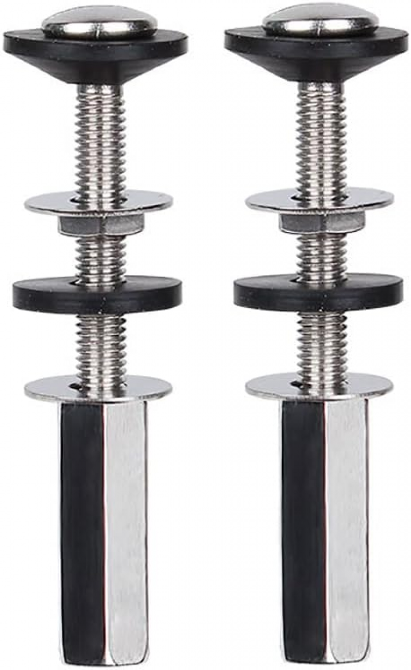 Sztuki śrub montażowych do zbiornika toalety, wytrzymałe, nierdzewne ...