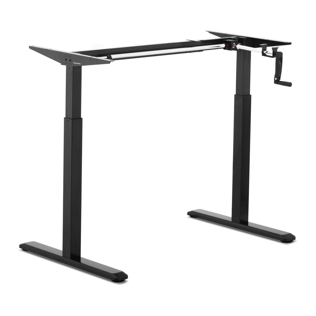 Piètement de bureau assis debout pied table réglable en hauteur manuel ...
