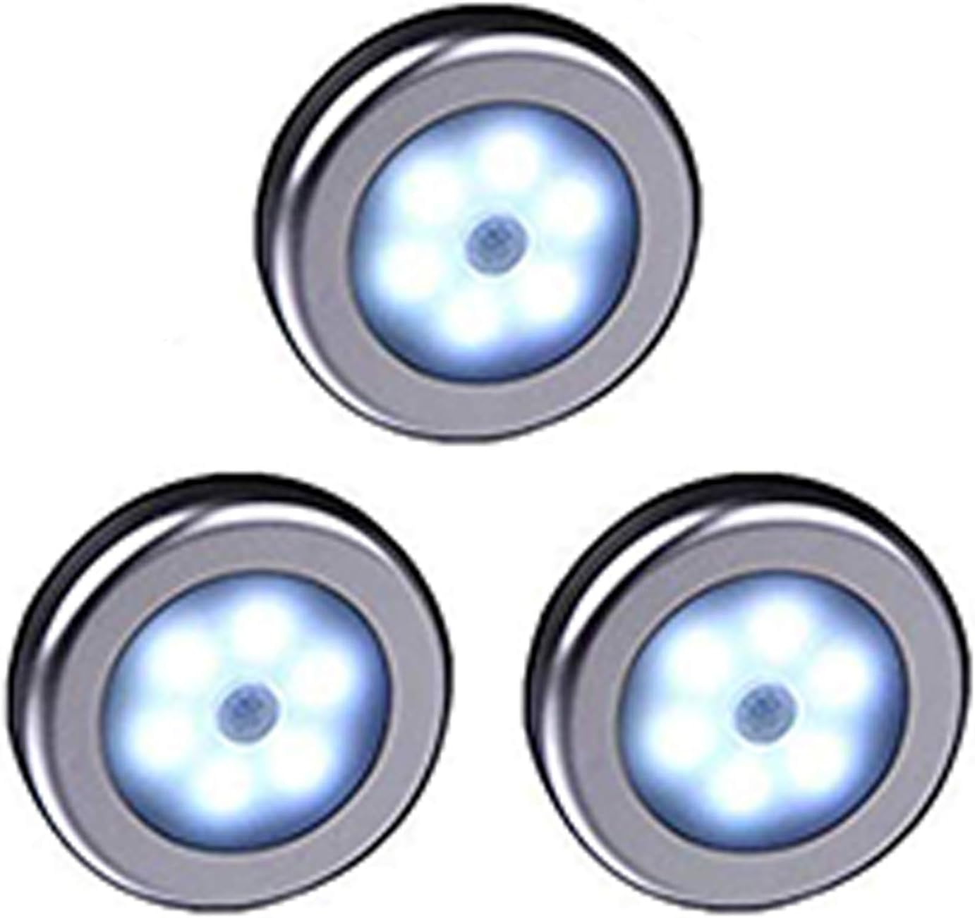 Luz LED con sensor de movimiento 3 en 1 - Inalámbrica, para armario ...