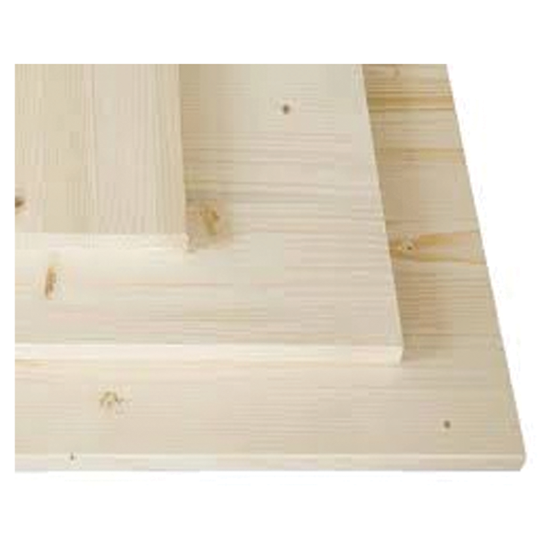 Panel de tablero en madera de abeto laminada espesor 18mm (200x20cm ...