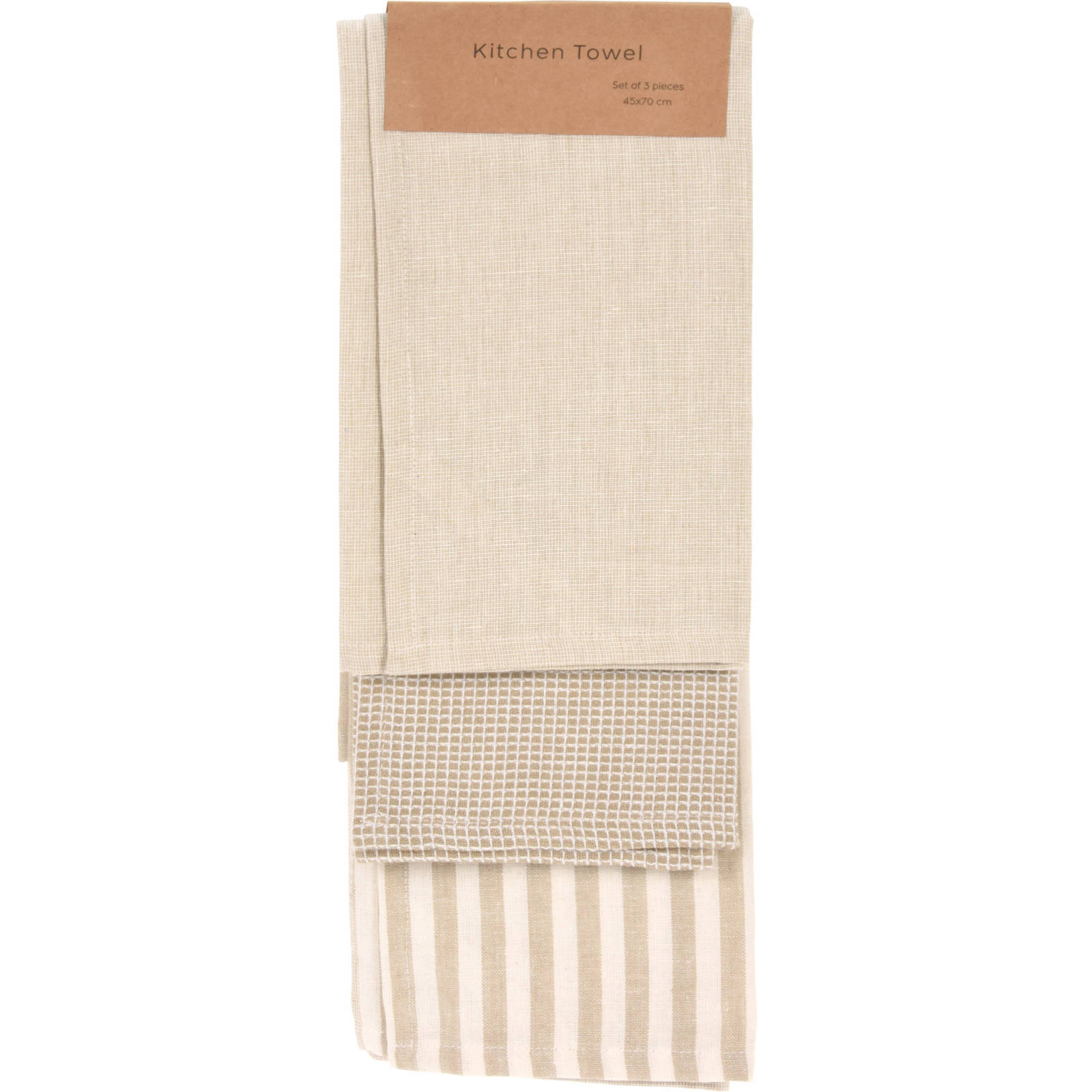 Torchon en coton, 45 x 70 cm, lot de 3, None | Leroy Merlin