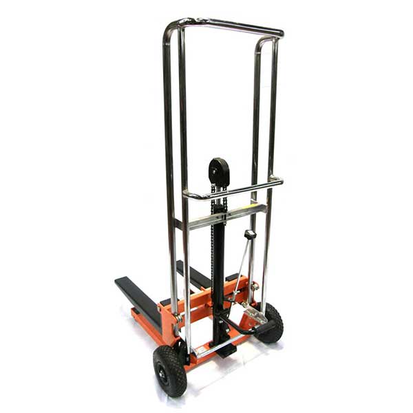Mini gerbeur tout terrain transportable - Levée max 850mm - Charge max ...