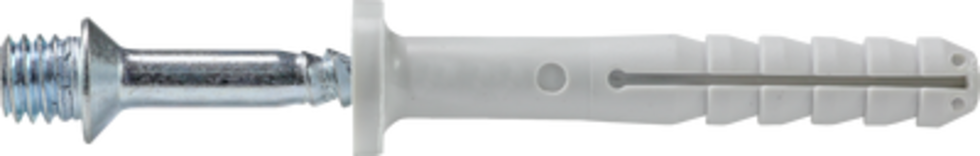 Cheville en nylon 6.6 prolongée 8x60 mm à frapper avec vis filetée Pc ...