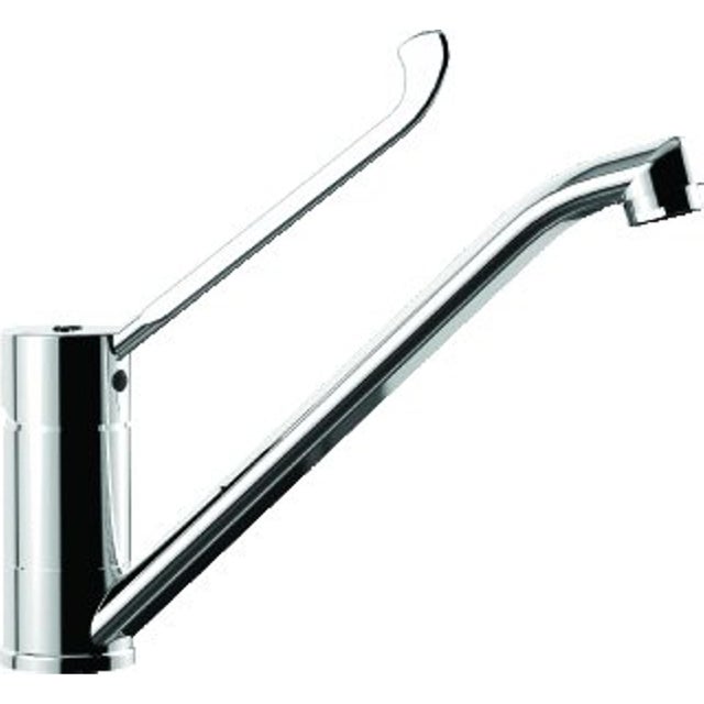 Paffoni Red mélangeur de cuisine 13.1cm 3/8 pouce tuyau flexible 1 trou ...