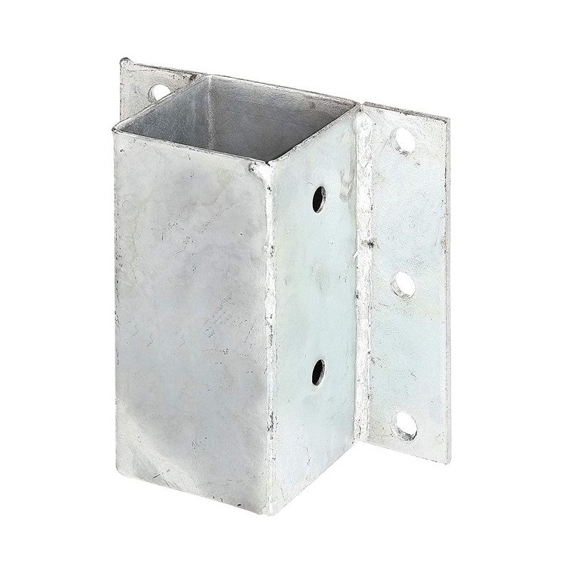 Anclaje de pared metalico cuadrado 7x7x15 cm | Anclaje metálico ...