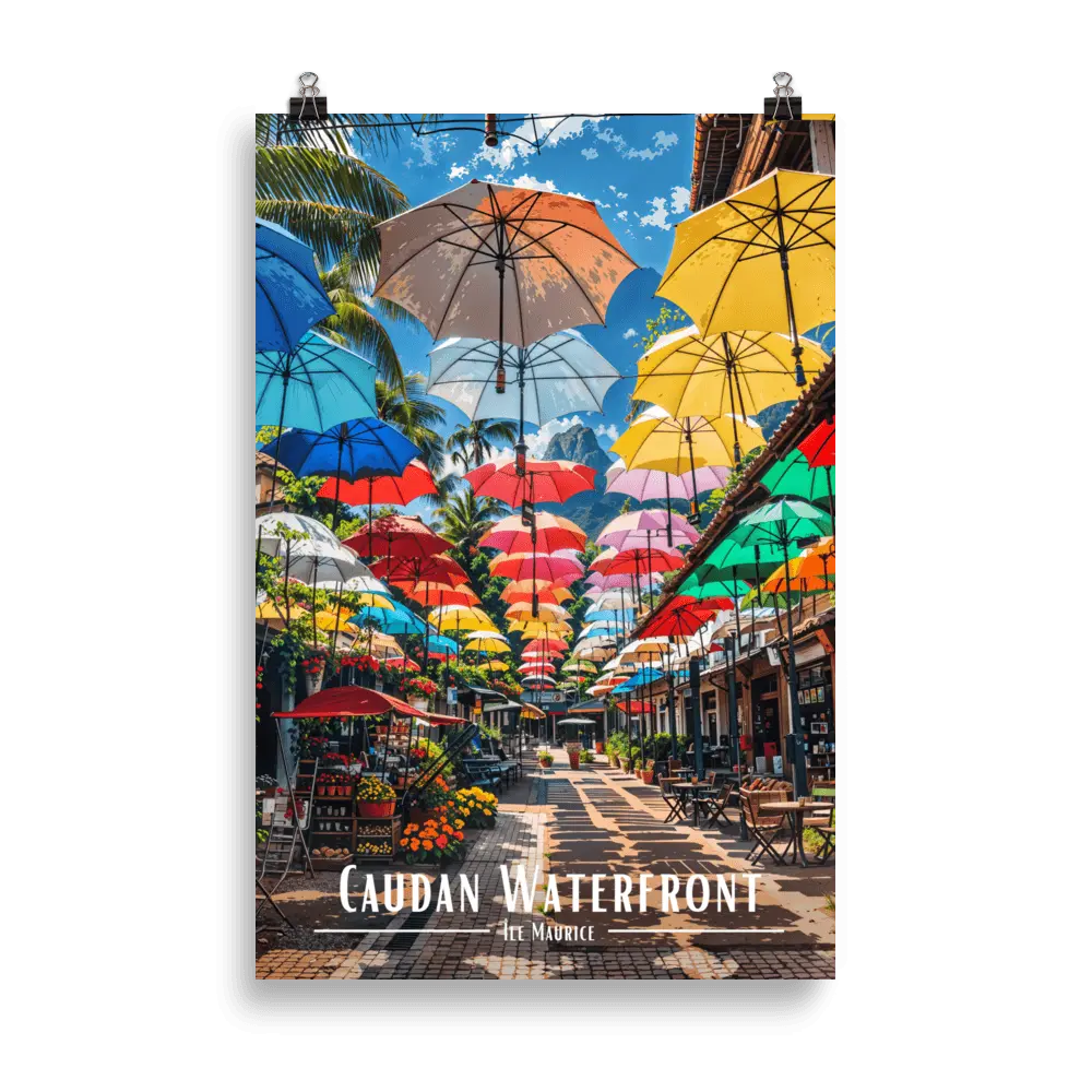 Affiche de Maurice 'Caudan Waterfront' | Leroy Merlin