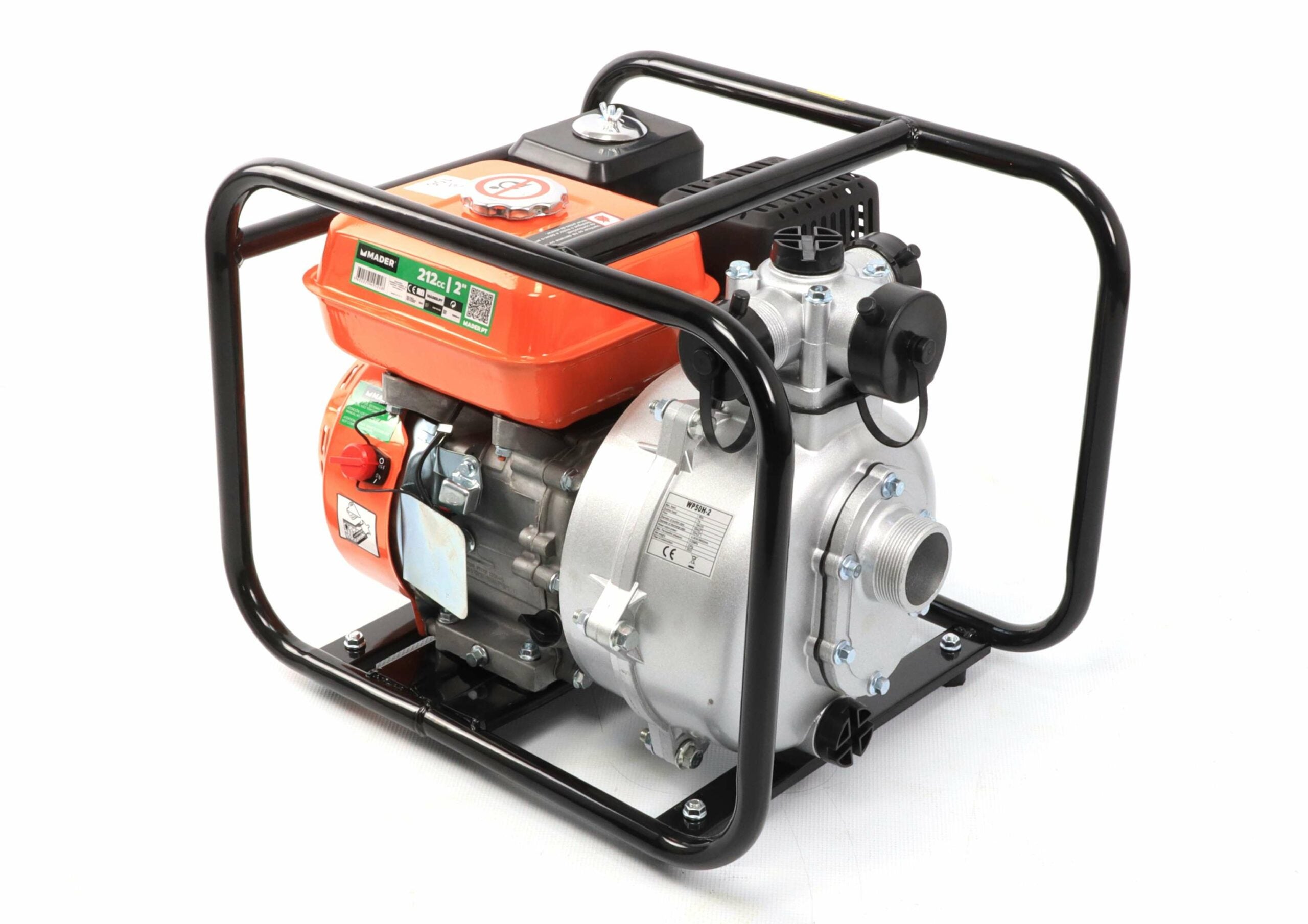 MADER Motor Pump High Pressure Pump 212cc 2 Inch Garden Tools - 49524 ...