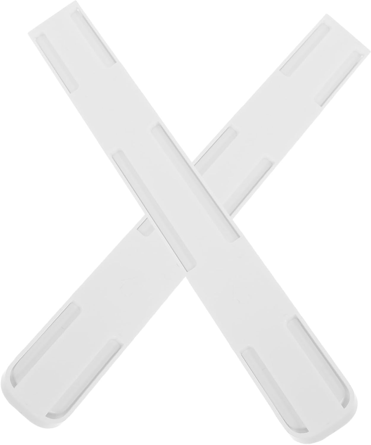 2 guide in plastica autoadesive, ideali per riporre oggetti in cucina ...