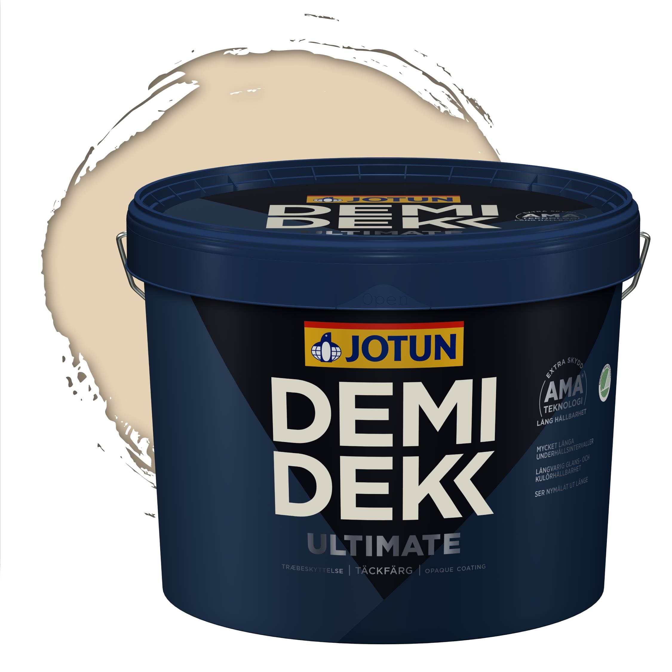 JOTUN - Peinture Bois, Lasure Opaque pour Extérieur Satinée - DEMI DEKK ...