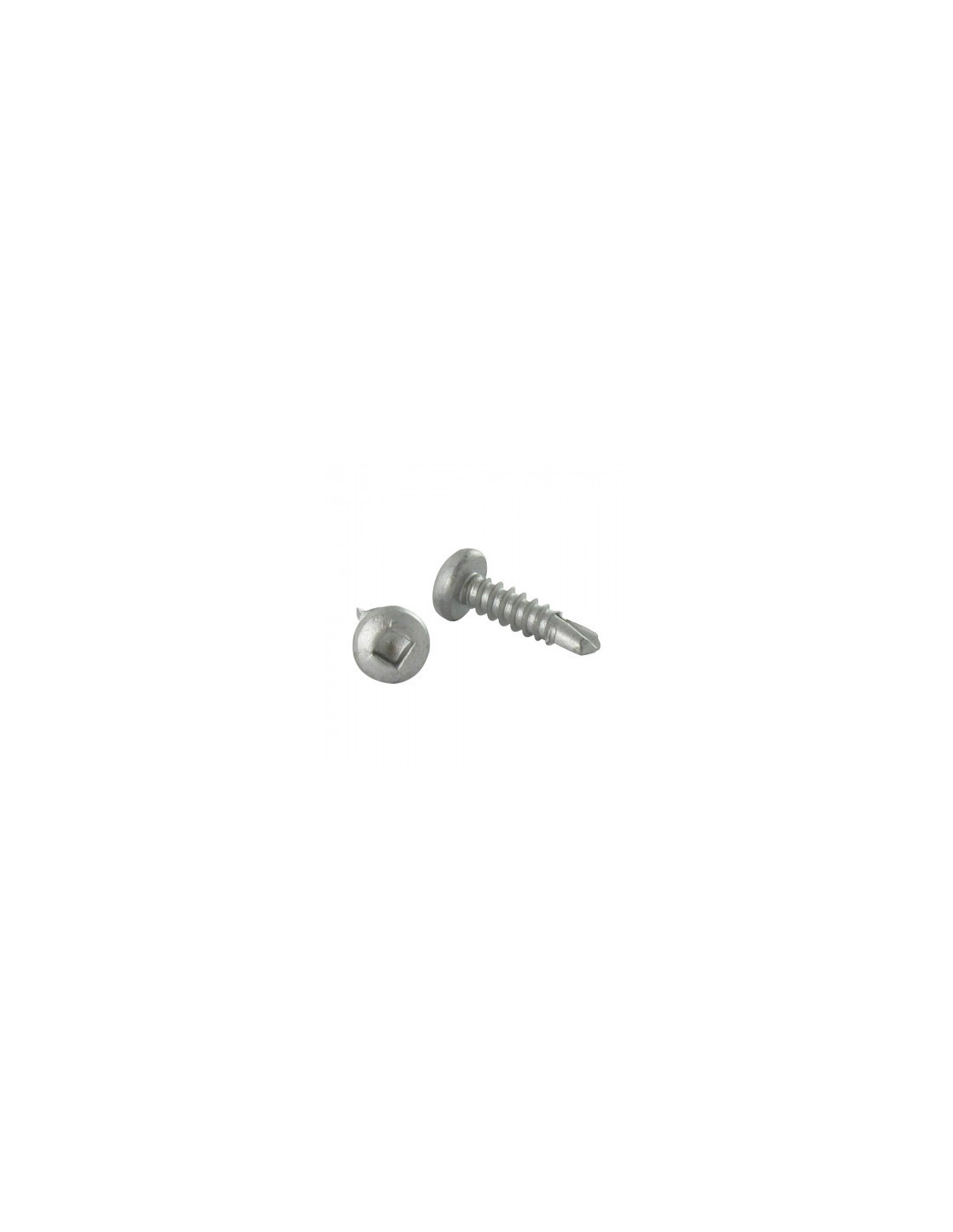 Vis autoperceuse Inox A2 Tête cylindrique TC Carré 4.8X13-30 pièces ...