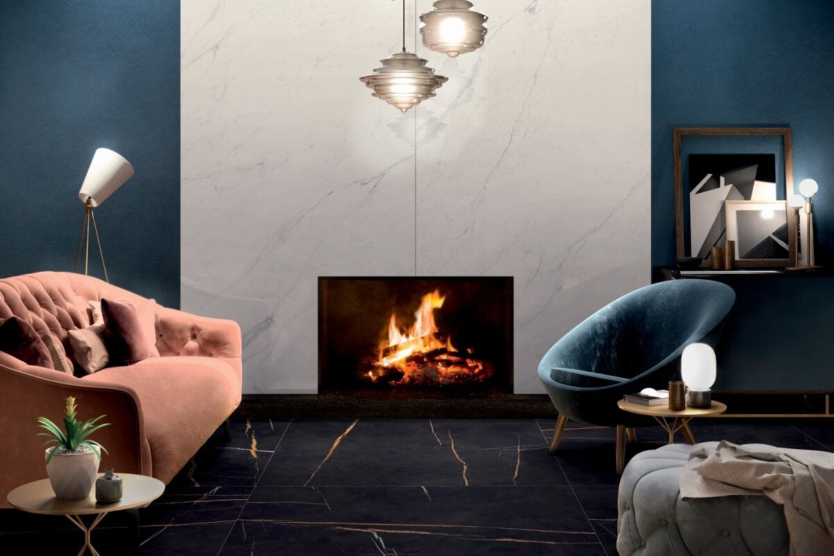 GC - MARMOTECA - SAHARA NOIR - 5,5x120x0,6cm - LUX | Leroy Merlin