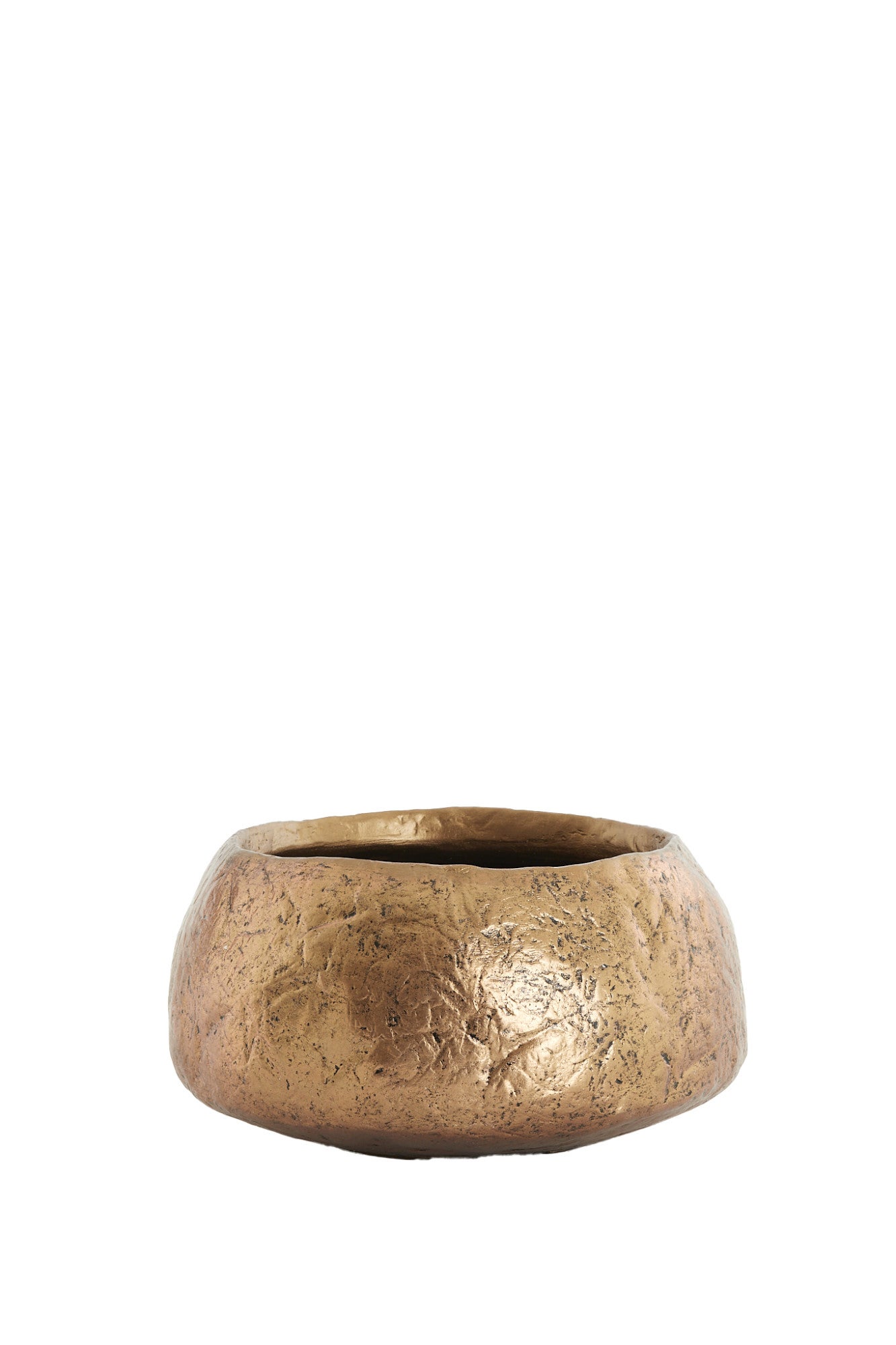 Vase TINGRI en pierre antique bronze – Ø39x21 cm | Leroy Merlin