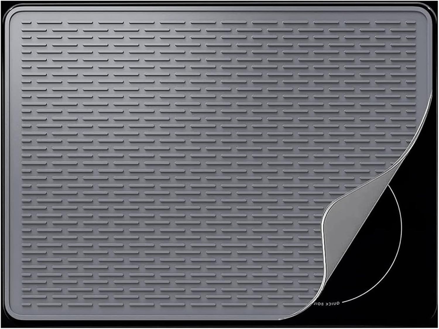 Couvercle de plaque de cuisson en silicone, 71 x 50 cm, pour plaque en ...