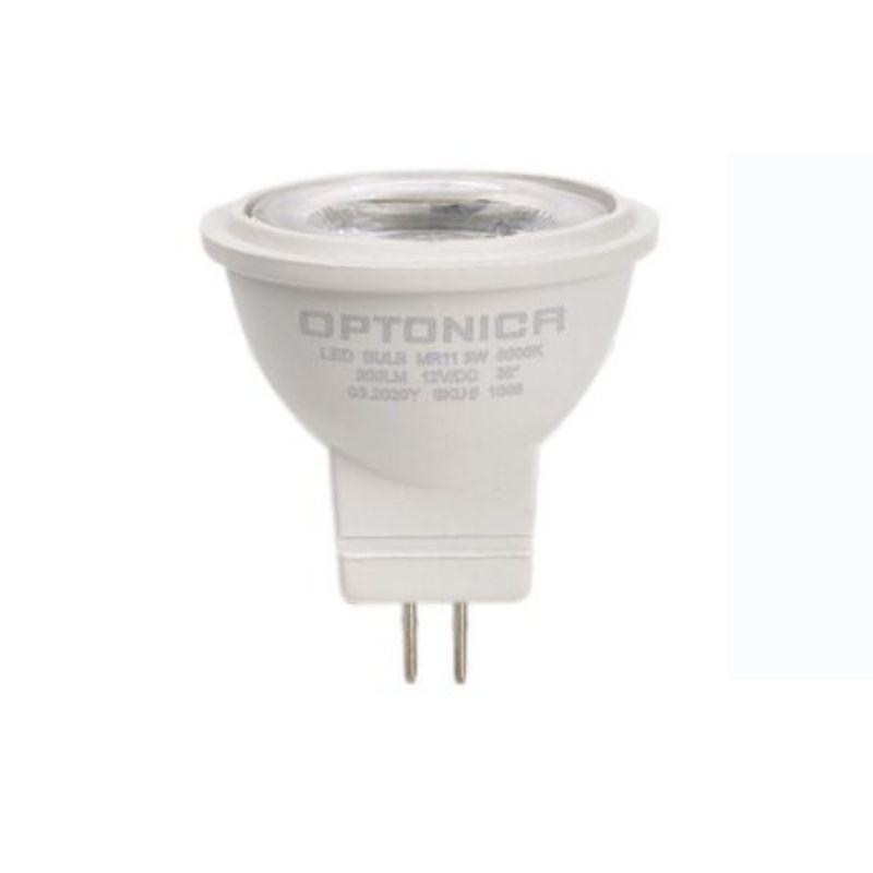 Ampoule LED GU4 / MR11 3W 12V - Blanc Froid 6000K - 8000K - SILAMP ...