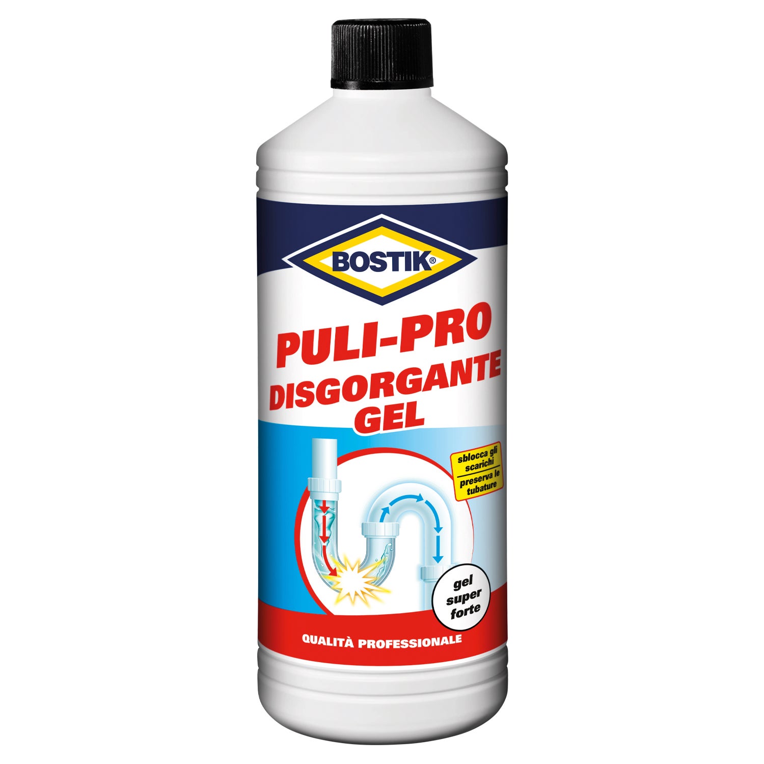 Puli-Pro Disgorgante Gel, Cucina Bagno, 1 Litro - UHU BOSTIK D6201 ...