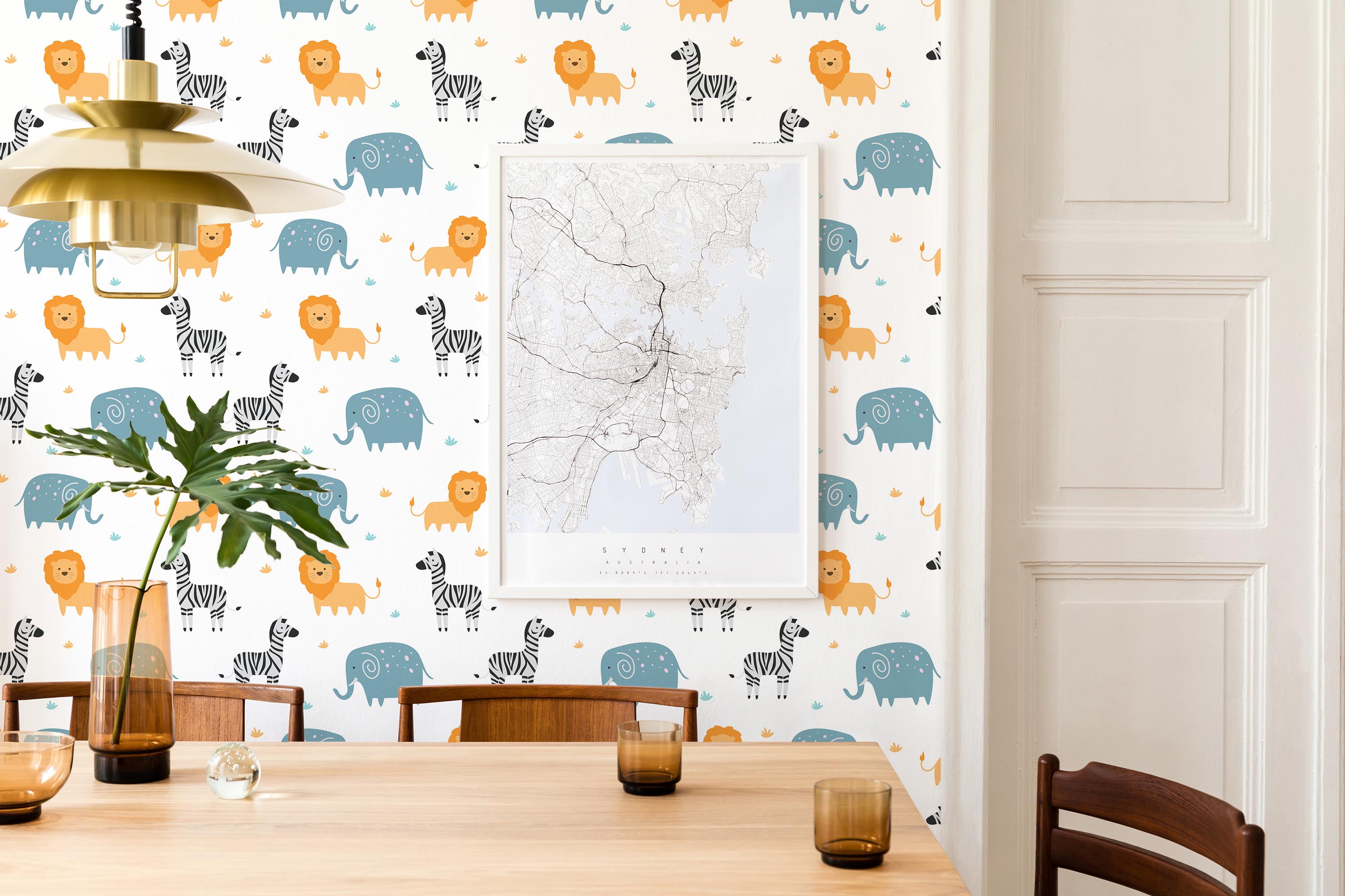 Serengeti Animal Kingdom Wallpaper | Leroy Merlin