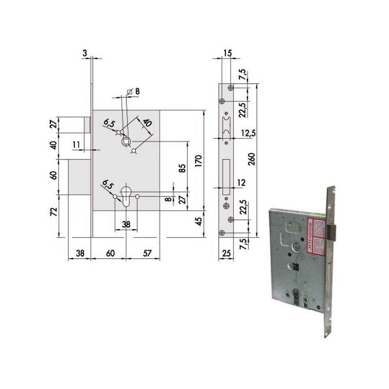 Cisa 56250-60-0 Serr Infil Cil Sag | Leroy Merlin