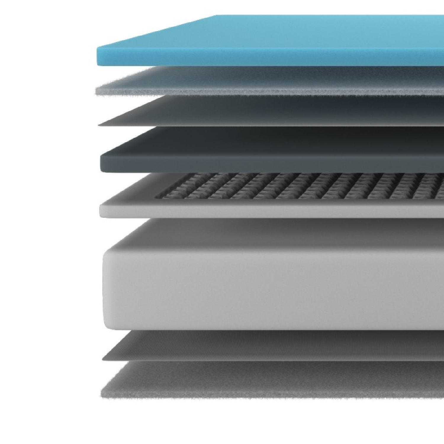 Cecotec Matelas Flow HybridSpring Fresh 6000 135x190. Matelas Hybride ...