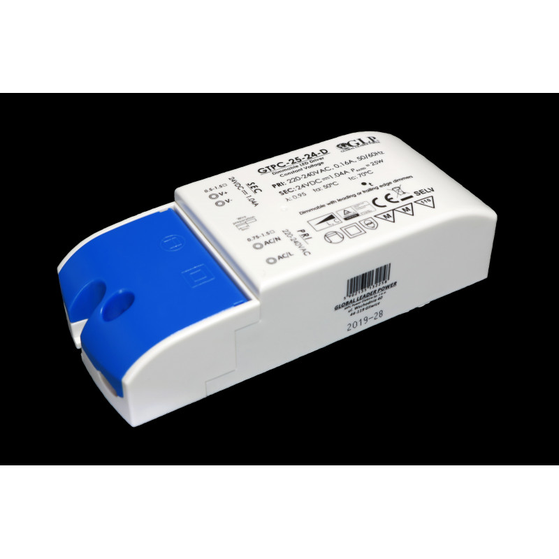 Alimentation LED DC24V 25W GLP | Leroy Merlin