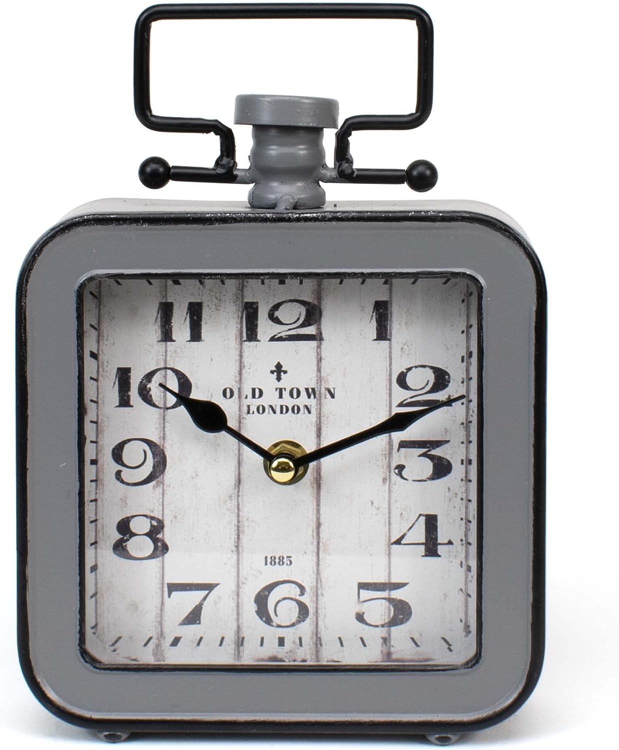 Horloge de table vintage - Gris | Leroy Merlin