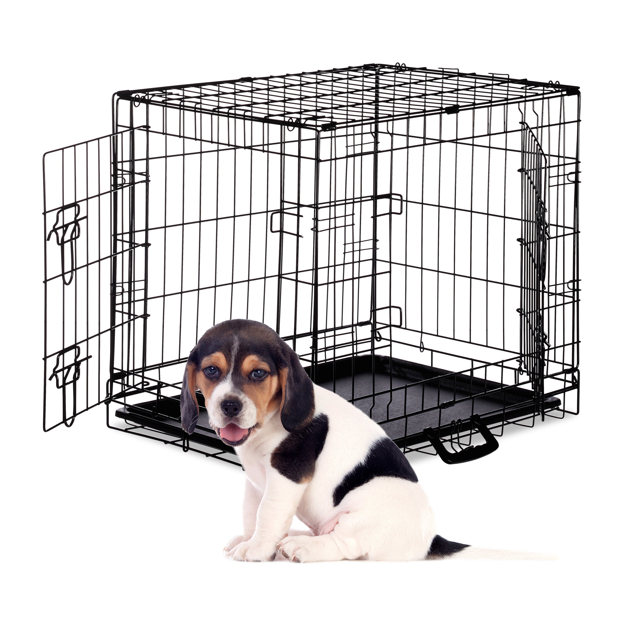 Relaxdays Cage pour Chien Pliante Boîte Transport Voiture Box pour ...