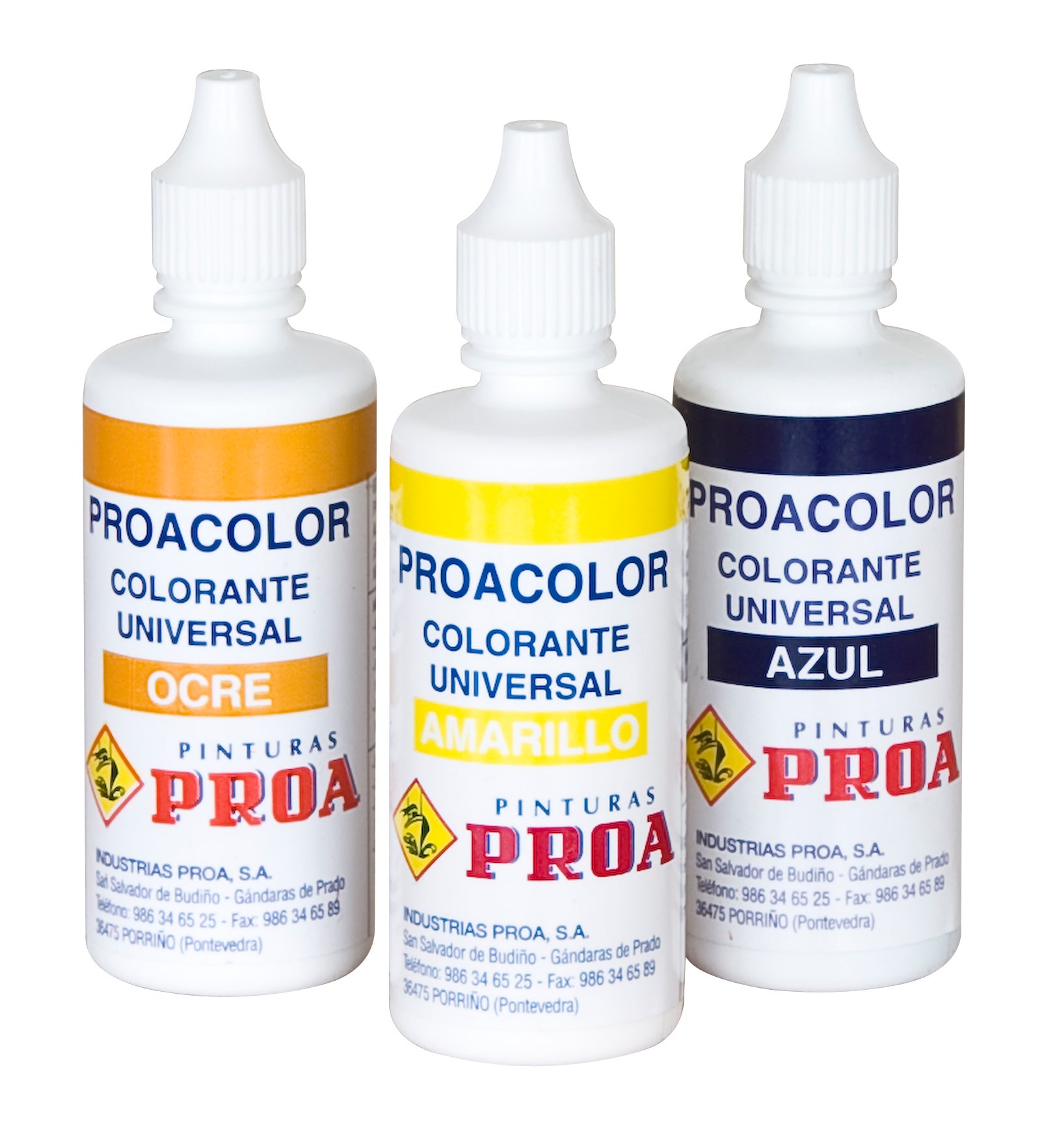 COLORANTE UNIVERSAL PROACOLOR. Negro. 0.04L. Tinte para pinturas ...