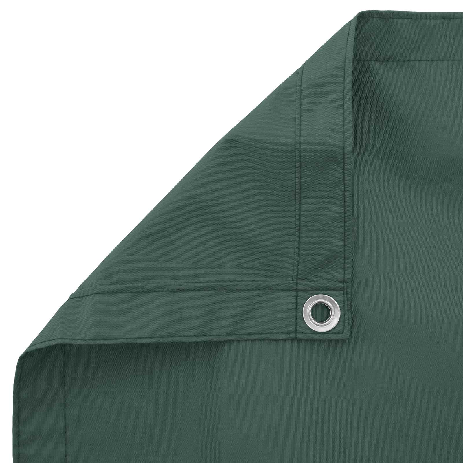 Pantalla de Balcón | Toldo para balcón Verde oscuro 110 x 800 cm Tela ...