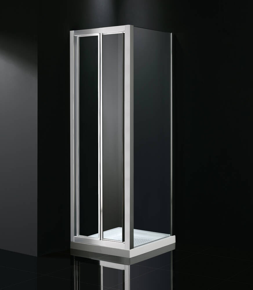 Frontal Akord Plegable 70 + Lat80 Transparente Cromo | Leroy Merlin