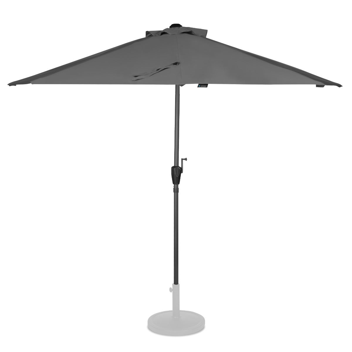 Parasol de balcon VONROC – Semi-circulaire – 270x135cm – UV résistant ...