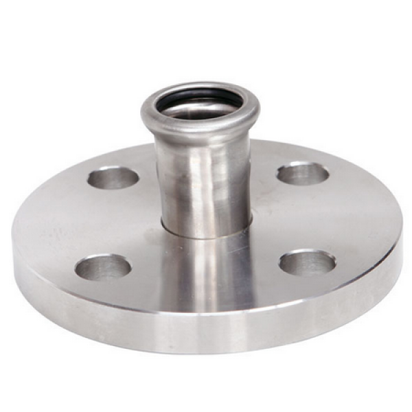 Bride avec raccord à sertir 15mm 316L | Leroy Merlin