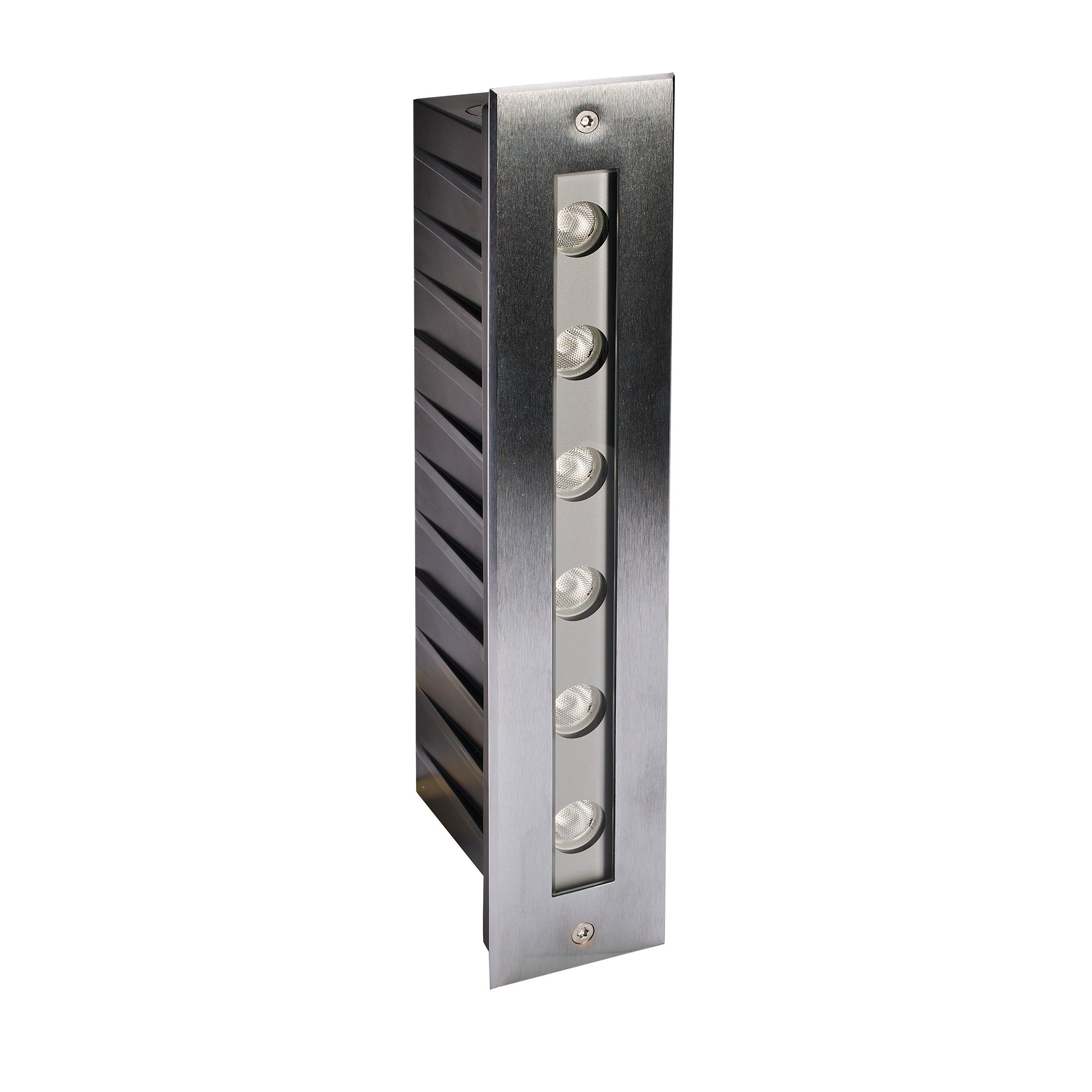 Encastré de sol extérieur ZEPH 4.2 24V rectangle inox 4000K 1198lm 6x2W ...