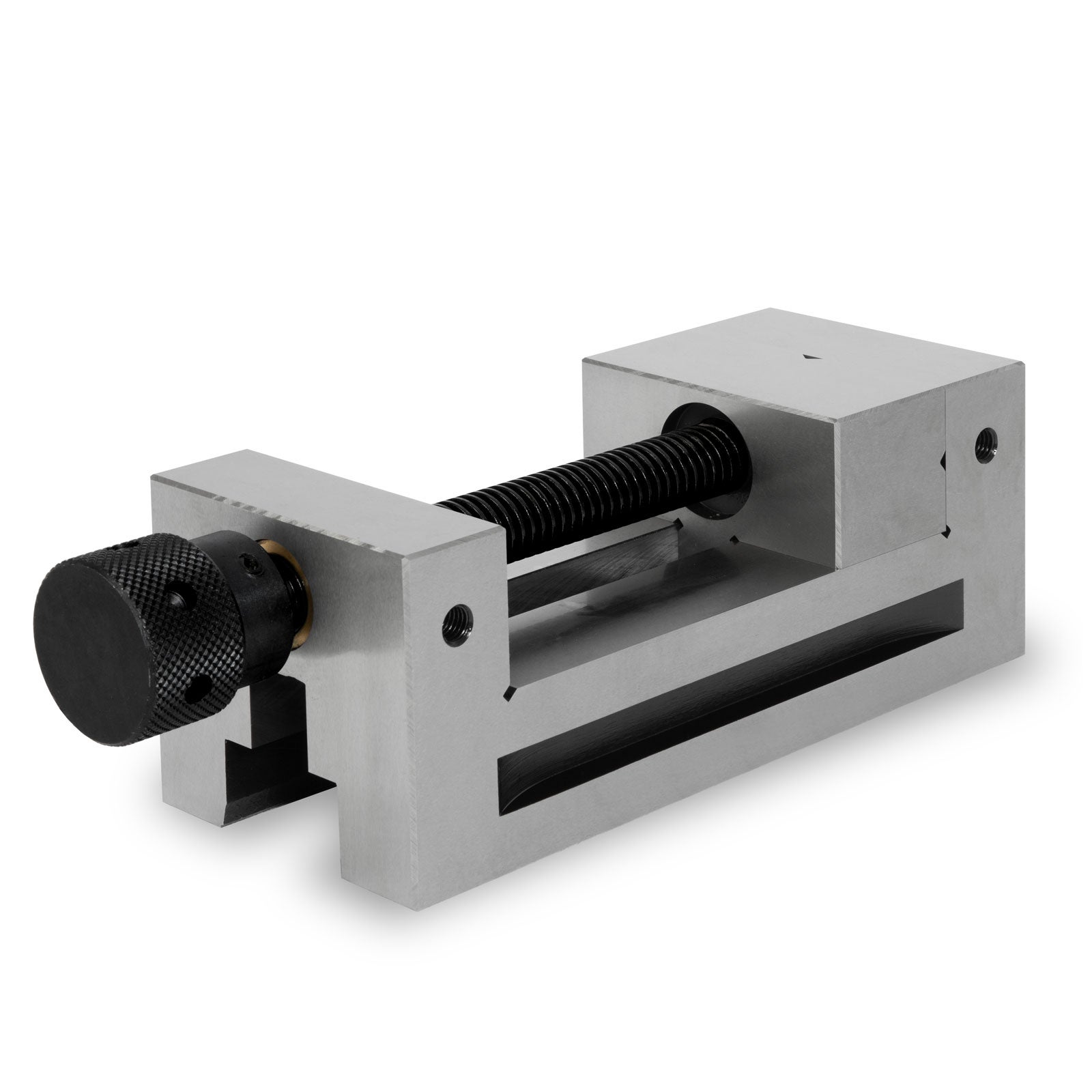 EBERTH Etau de précision avec broche, largeur des mors 100mm, force de ...