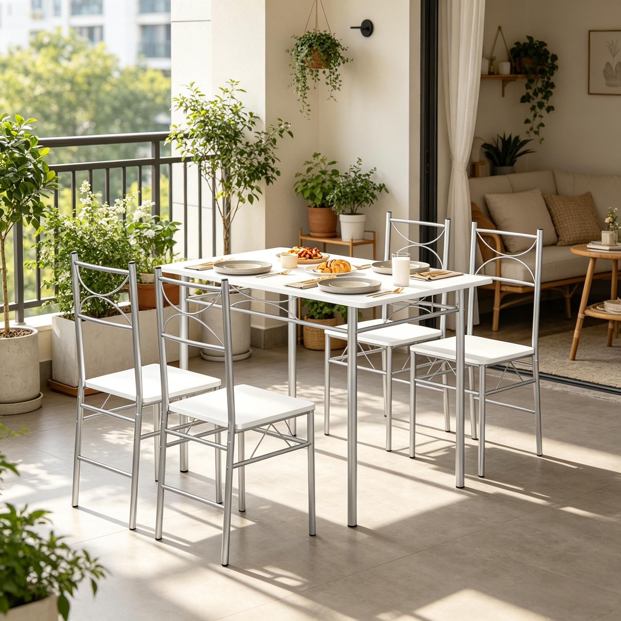 Ensemble repas design moderne tendance, mobilier bistro pour balcon ...