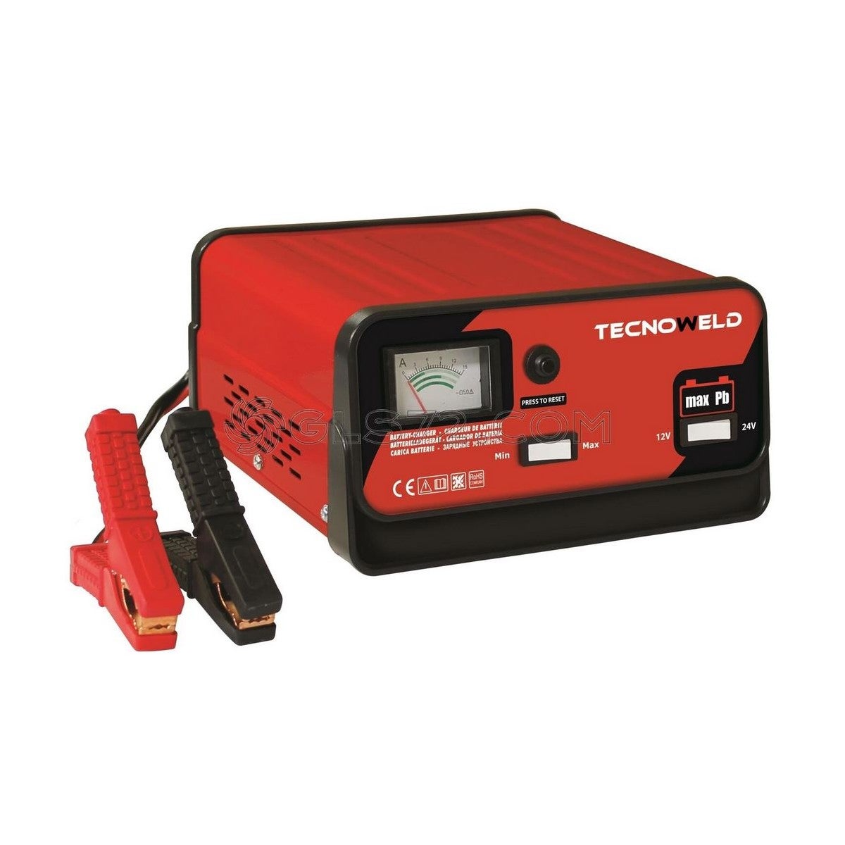 Chargeur de batterie TEC 4 12-24V pour voiture et camion jusqu'à 120 Ah ...
