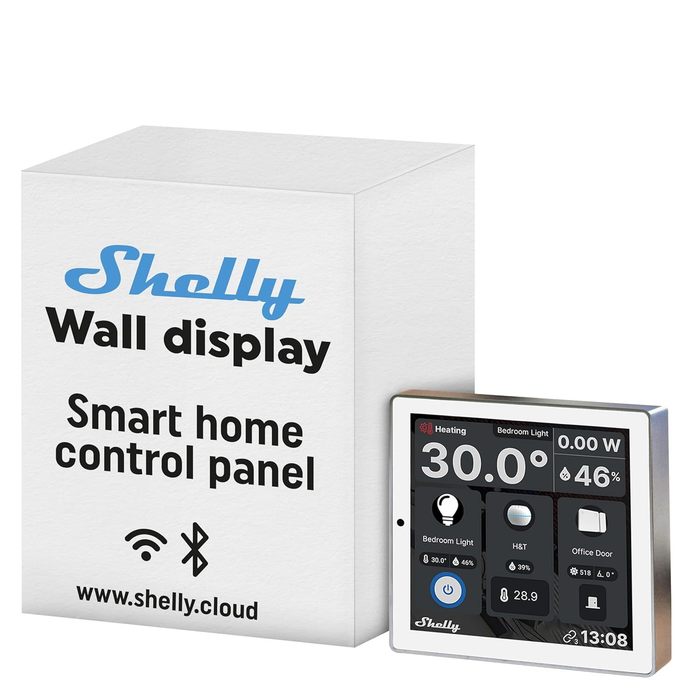 Touch screen da parete WiFi Shelly Wall Display | Leroy Merlin