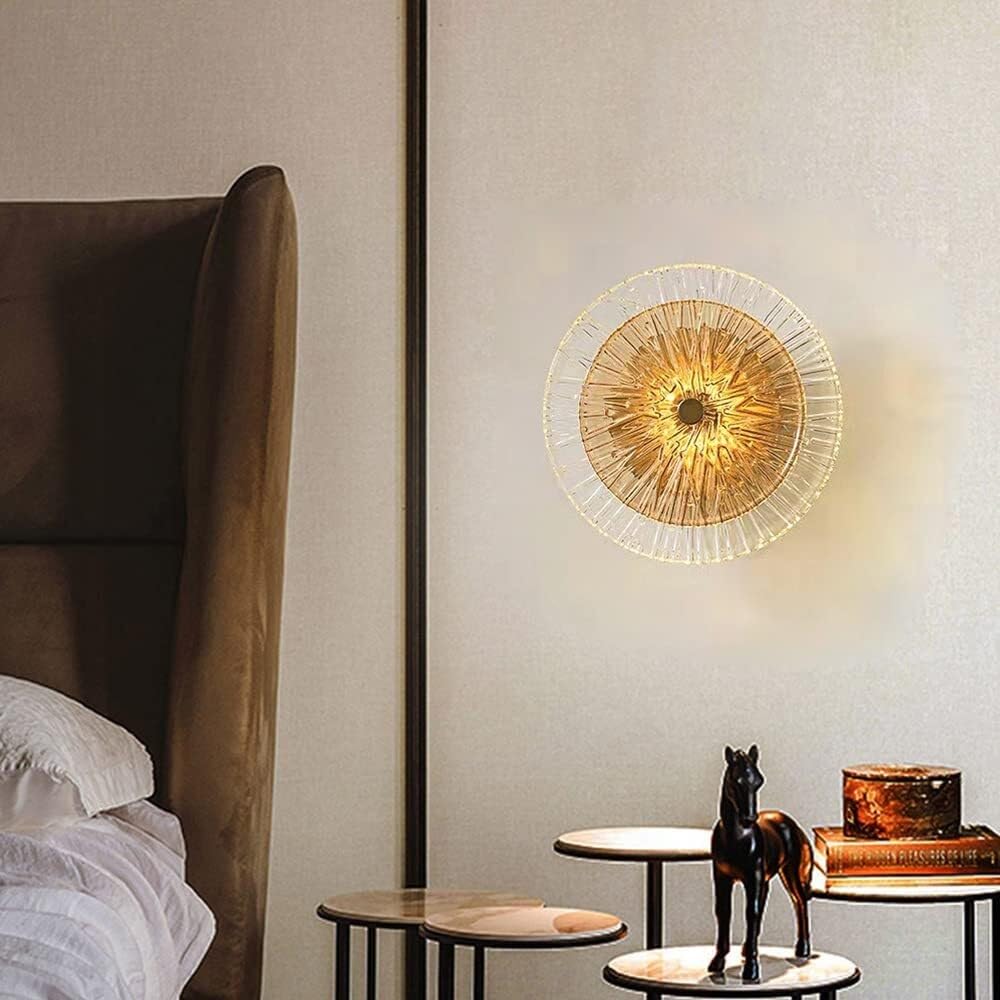 Lampada da comodino per camera da letto, lampada da parete a LED in ...