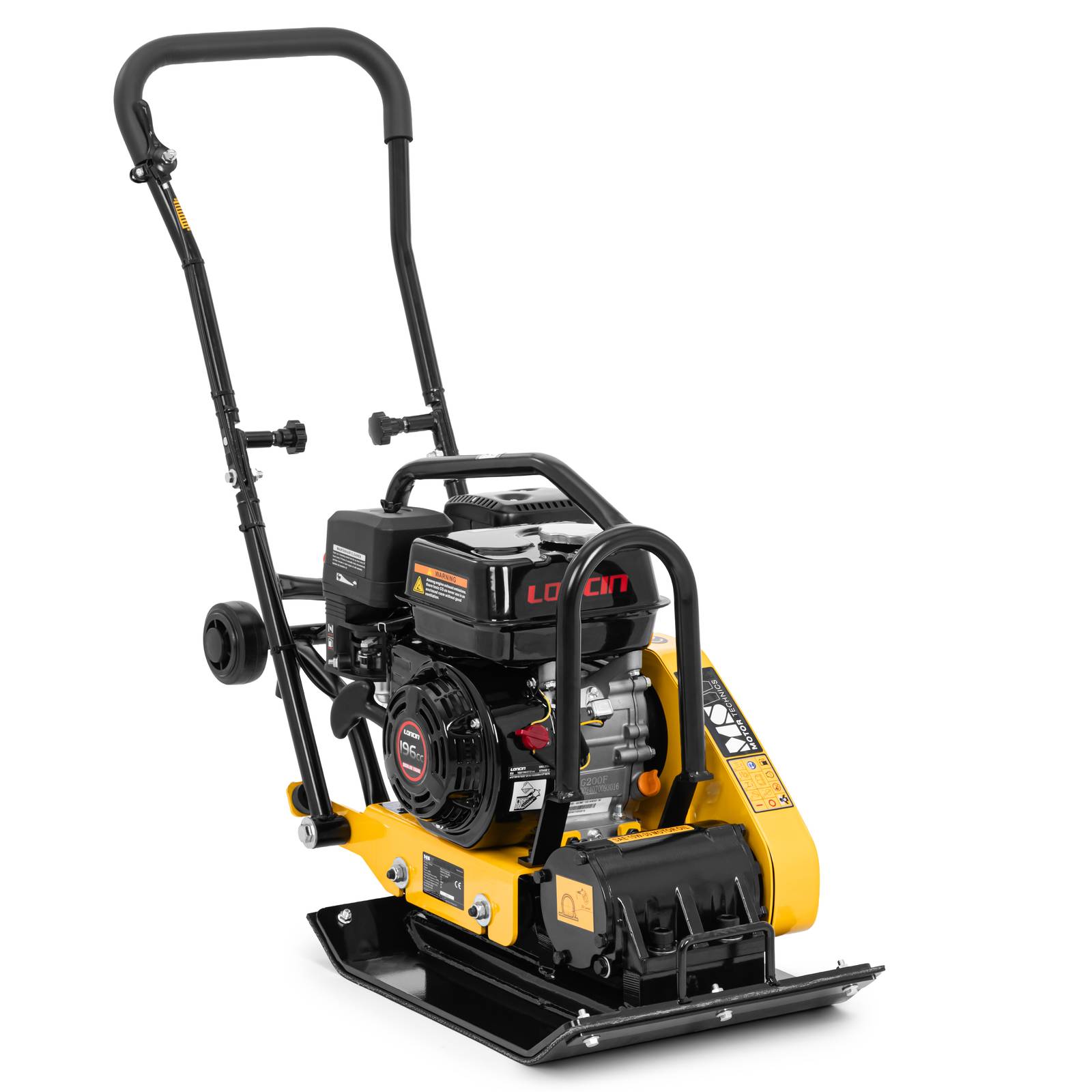 Compacteur plaque vibrante - 51 x 37 cm - 12 kN | Leroy Merlin