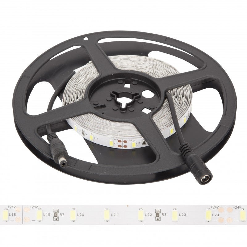 Tira de 300 LEDs 70W 7.000Lm SMD5630 24VDC IP25 x5M 40.000H [GR-RDT5630 ...