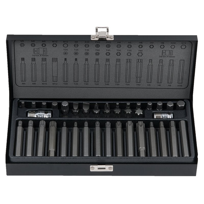 Conjunto de bits de 10 mm. 42 PCS. 911.4304 | Leroy Merlin