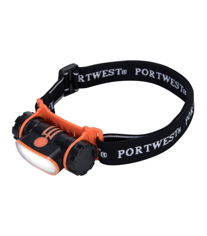 Linterna frontal de LED recargable IPX4 PORTWEST PA70 | Leroy Merlin