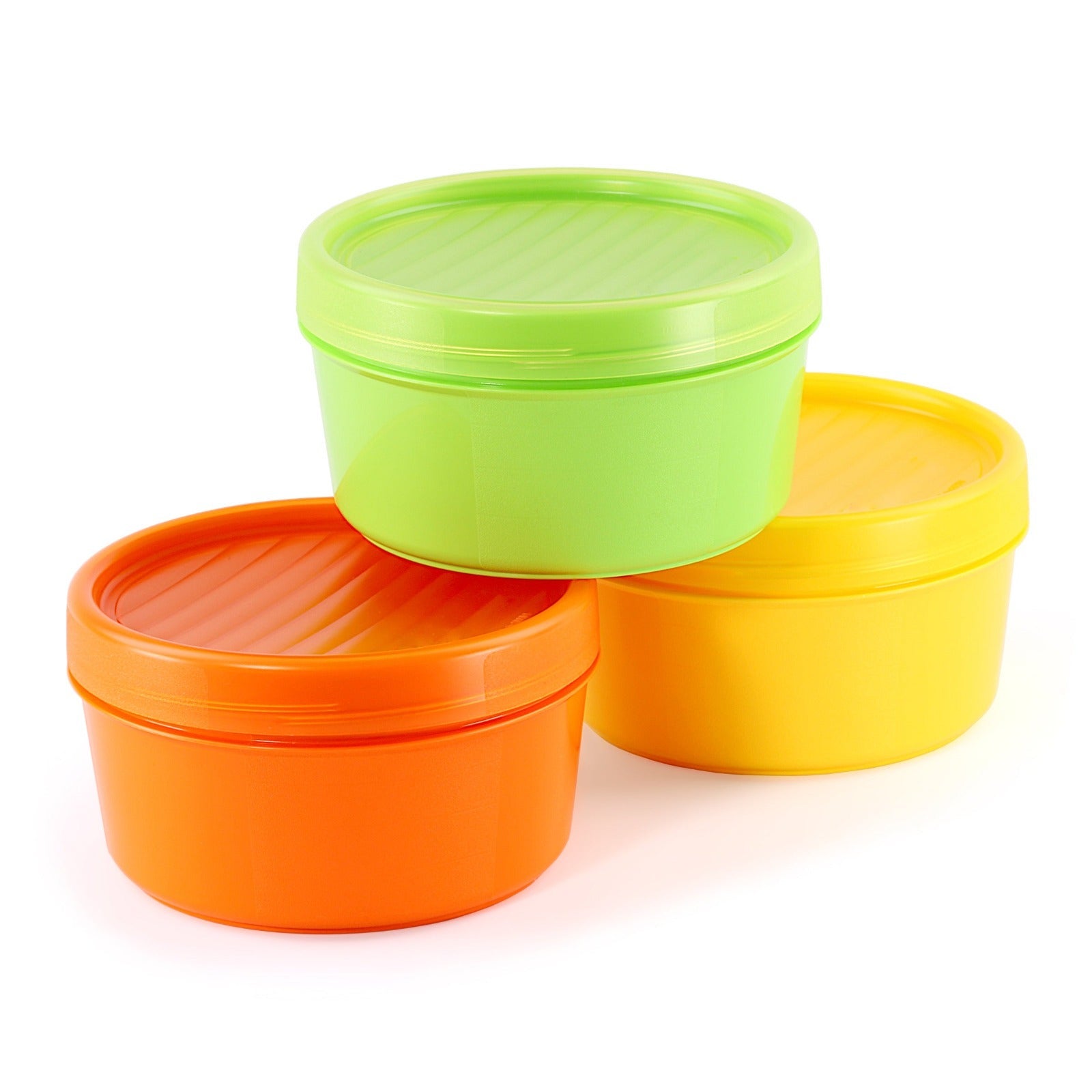TATAY - Set de 3 Recipientes Porta Fruta de 0.5L en Colores Surtidos ...