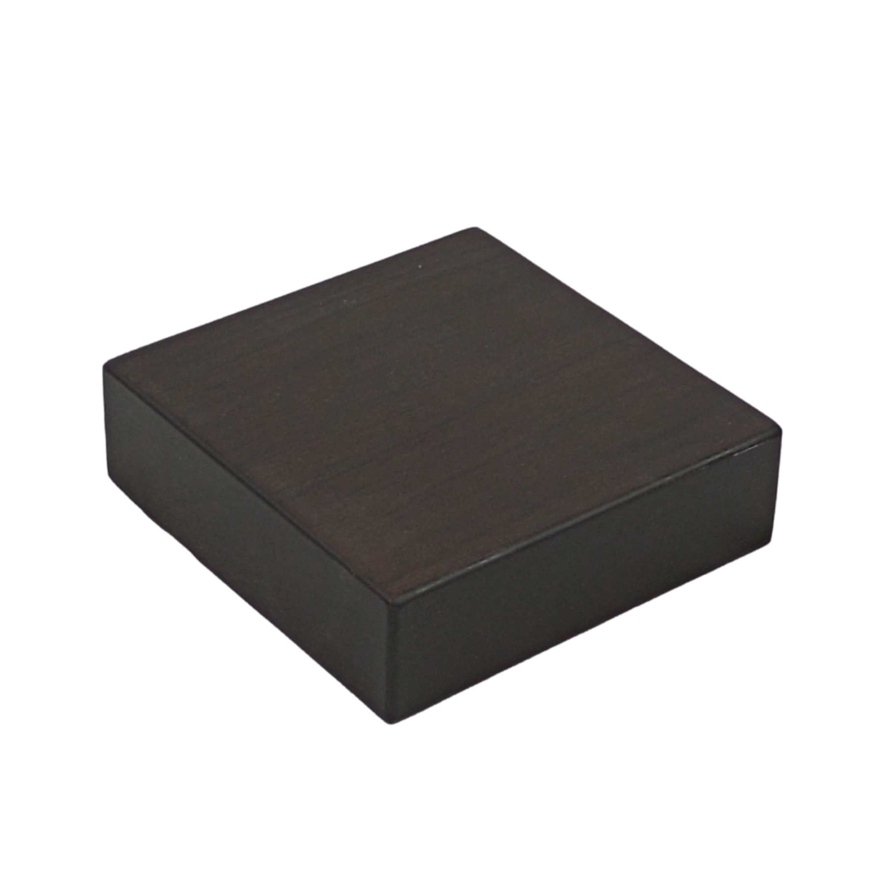 Socles droits en bois. Dimensions (10 x 10 x 3). Bois massif. Finition ...